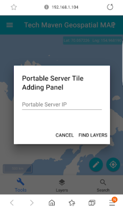Portable Tile Server | Portfolio of Services and Data