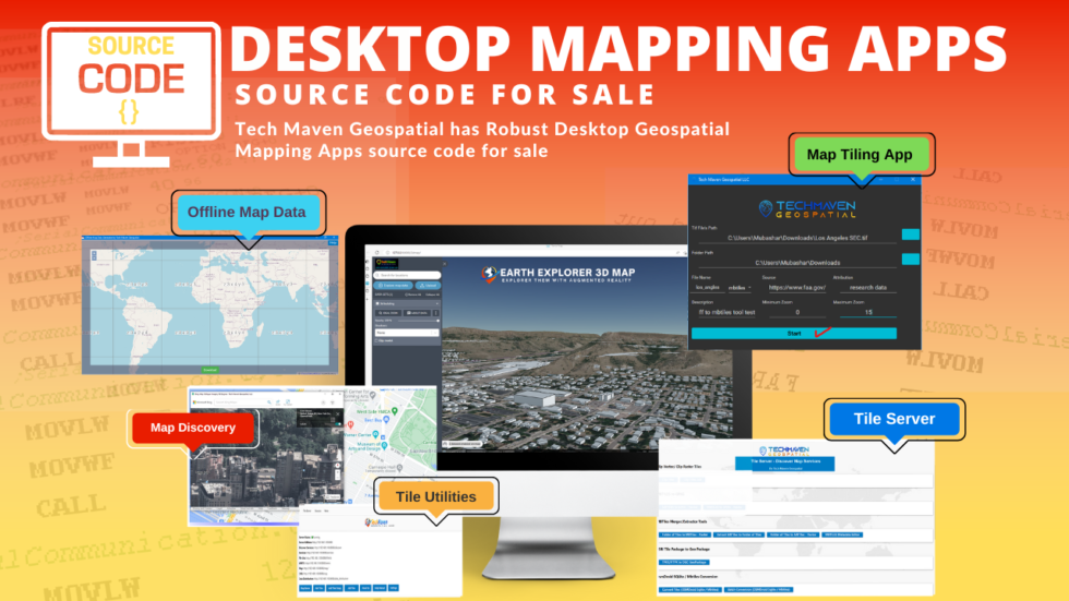 Desktop Mapping Apps Source Code | Portfolio of Services and Data